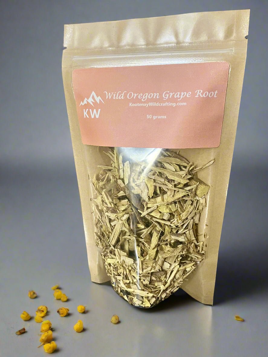 Oregon Grape Root | Kootenay Wildcrafting Herbal Remedy – Kootenay Woman